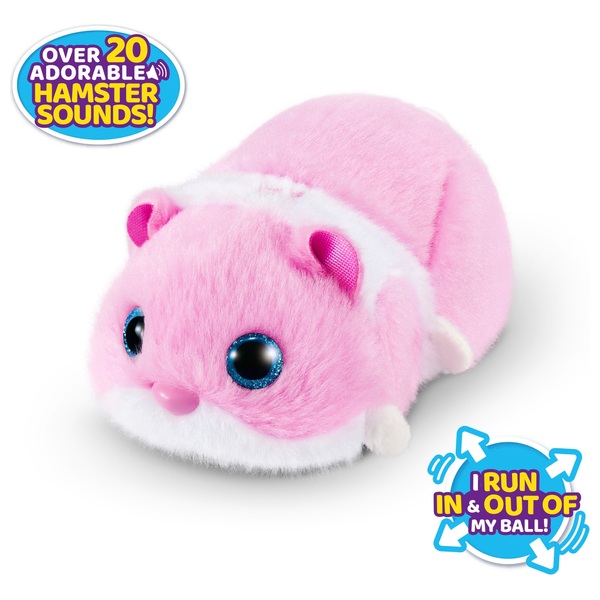 Pets Alive by ZURU Hamster Mania Interactive Plush Assortment | Smyths ...