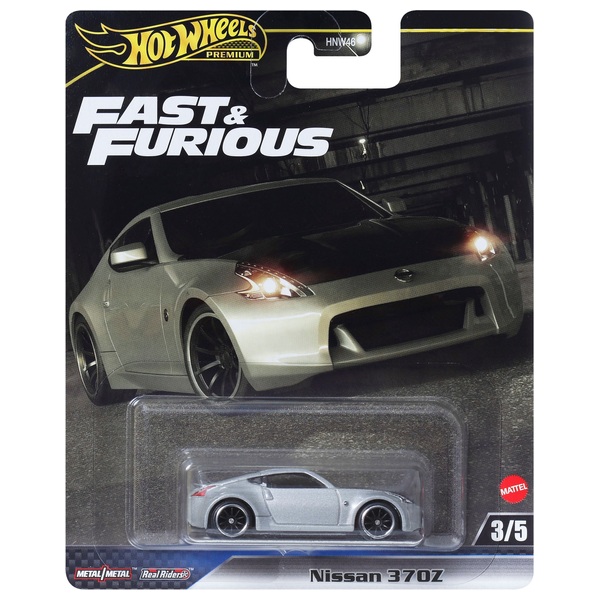 Hot Wheels Premium Fast & Furious Car Nissan 370Z 1:64 | Smyths Toys UK