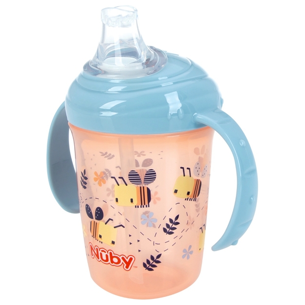 Nuby Grip 'N' Sip 240ml Sippy Cup Assortment | Smyths Toys UK