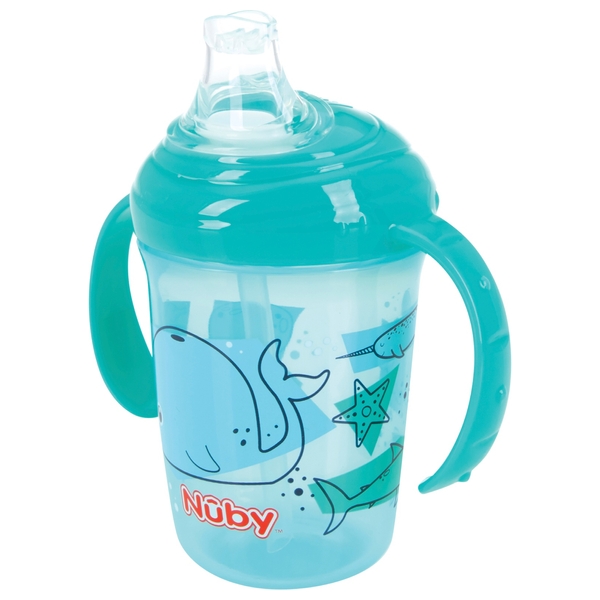 Nuby Grip 'N' Sip 240ml Sippy Cup Assortment | Smyths Toys UK