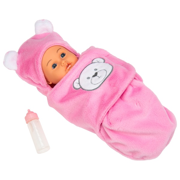 Cosy Baby Doll Pink 35.5cm | Smyths Toys UK