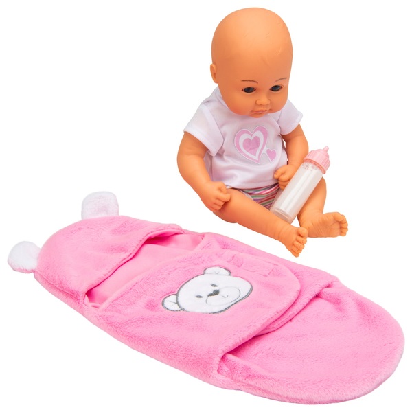 Cosy Baby Doll Pink 35.5cm | Smyths Toys UK