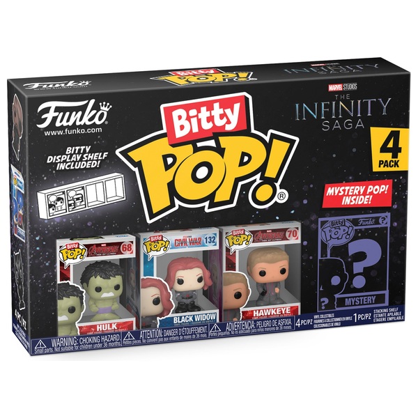 Funko Bitty POP! Marvel Hulk 4er Pack | Smyths Toys Österreich