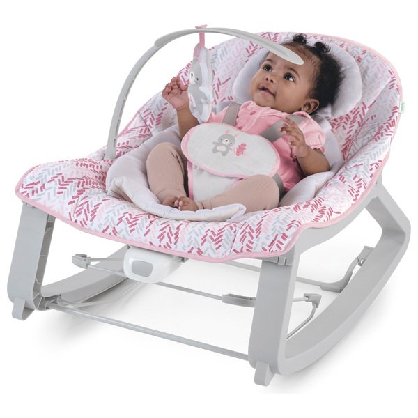 Ingenuity Keep Cosy 3-in-1 Grow with Me Baby Bouncer Lily | Smyths Toys UK