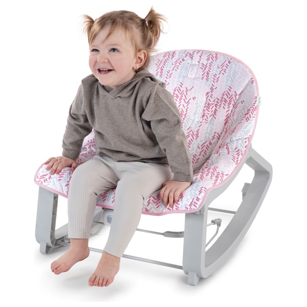 Ingenuity Keep Cosy 3-in-1 Grow with Me Baby Bouncer Lily | Smyths Toys UK