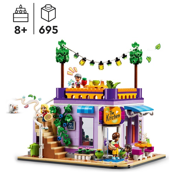 LEGO Friends 41747 Heartlake City Community Kitchen Playset | Smyths ...