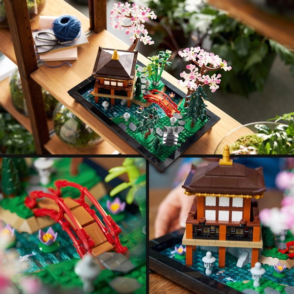 LEGO Icons 10315 Tranquil Zen Garden Japanese Set for Adults | Smyths ...
