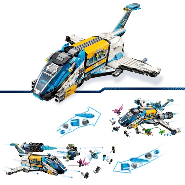LEGO DREAMZzz 71460 Mr. Oz’s Spacebus Building Toy Set | Smyths Toys UK