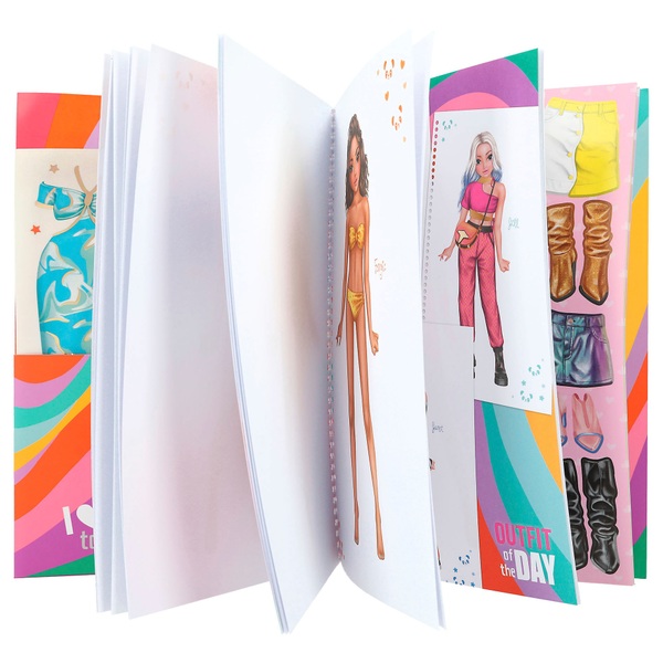 TOPModel Dress Me Up Big Cut Out Sticker Book | Smyths Toys UK