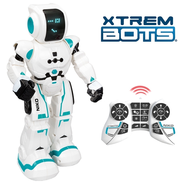 Xtrem Bots Remote Control Robot Niko | Smyths Toys UK