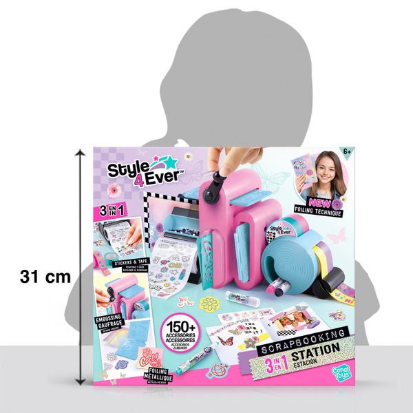 Style 4 Ever - Scrapbooking Station 3-en-1 | Smyths Toys France
