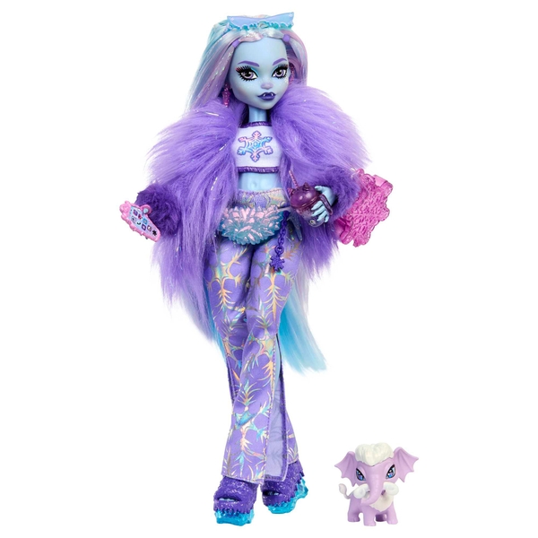 Monster High Abbey Bominable Yeti Fashion Doll with Accessories ...