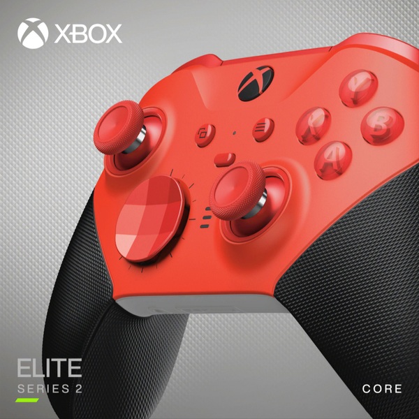 Xbox Elite Wireless Controller Series 2 – Core (Red) | Smyths Toys UK