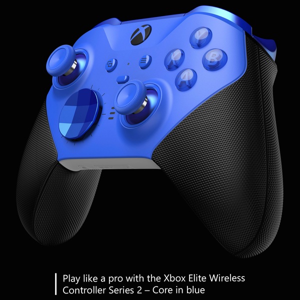 Xbox Elite Wireless Controller Series 2 – Core (Blue) | Smyths Toys Ireland