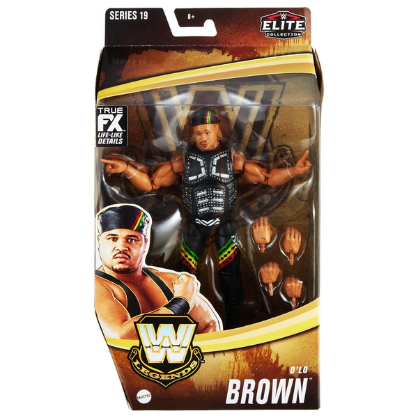 WWE Elite Legends D’Lo Brown Action Figure | Smyths Toys UK