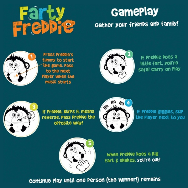 Farty Freddie Game | Smyths Toys Ireland