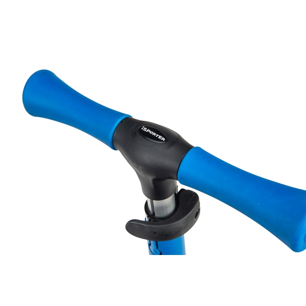 iSporter Deluxe Folding Scooter with RGB Lights Blue | Smyths Toys UK