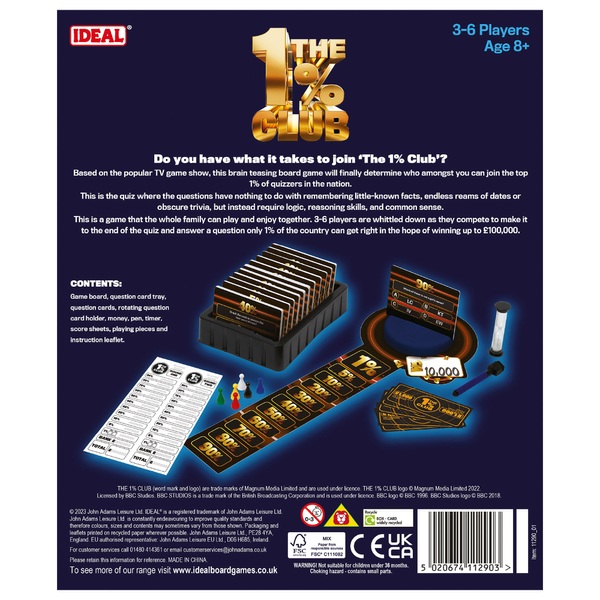 The 1% Club Board Game | Smyths Toys UK