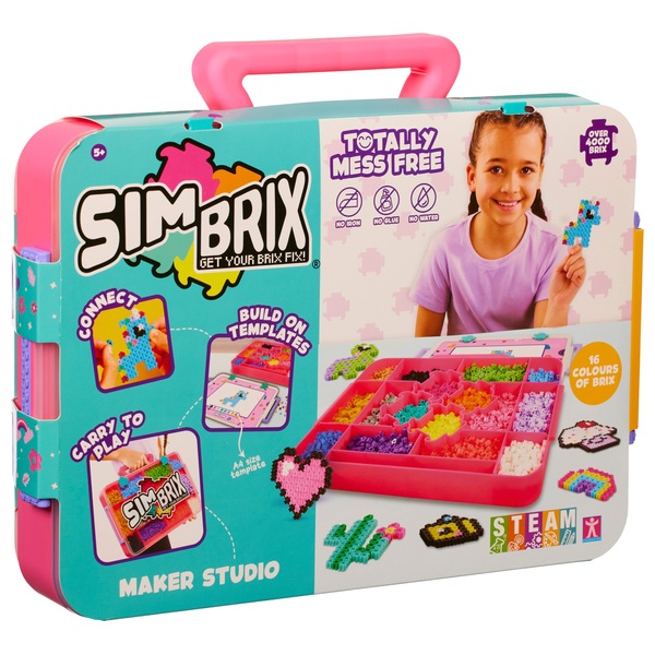 SimBrix Maker Studio Pixel Art Set | Smyths Toys UK