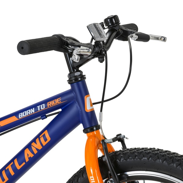 20 Inch Outland Bike Blue and Orange | Smyths Toys UK