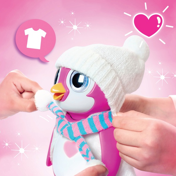Rescue Penguin Interactive Pet - Pink | Smyths Toys Ireland