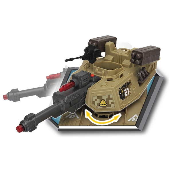 Soldier Force Playset Armored Siege Tank with Lights and Sounds ...