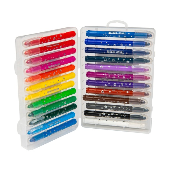 Crafty Co. Twisty Crayons Set 24 Piece | Smyths Toys Ireland