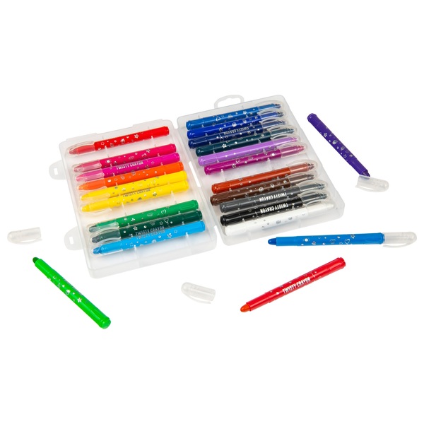 Crafty Co. Twisty Crayons Set 24 Piece | Smyths Toys Ireland