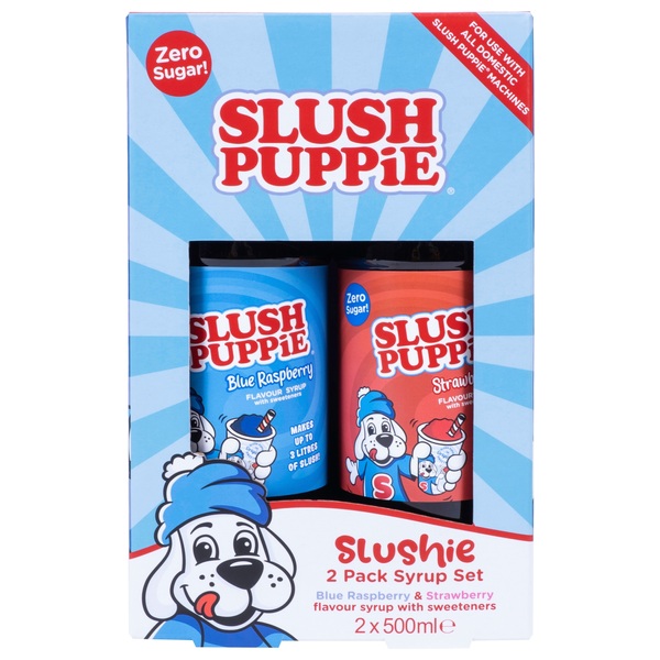 Slush Puppie Zero Sugar Slushie 2 Pack Syrup Set | Smyths Toys UK