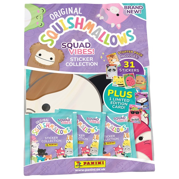 Squishmallows Sticker Collection Starter Pack | Smyths Toys UK