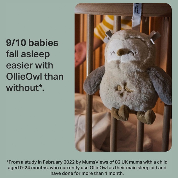 Tommee Tippee Ollie the Owl Deluxe Light and Sound Sleep Aid | Smyths ...