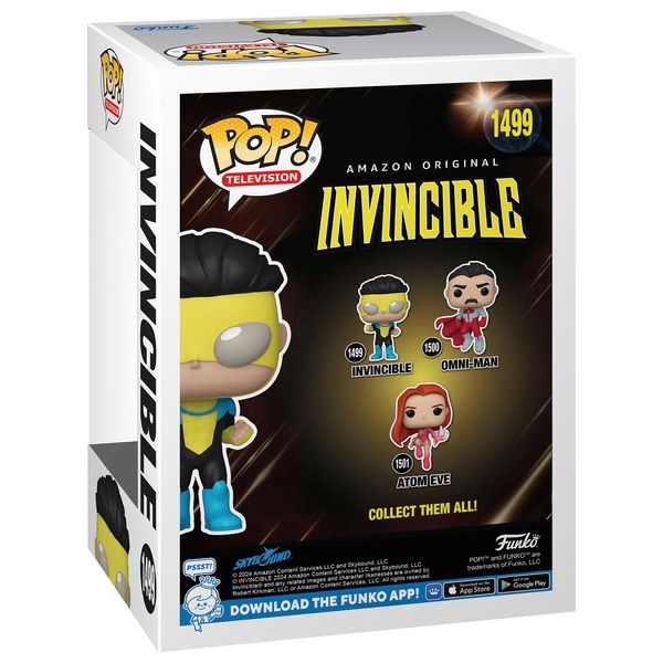 Funko POP! Television 1499: Invincible Invincible | Smyths Toys UK