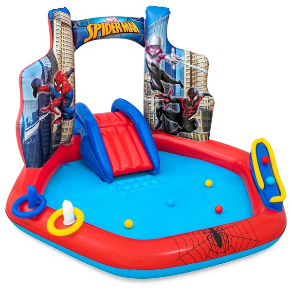 Spider-Man Inflatable Pool Play Centre | Smyths Toys Ireland
