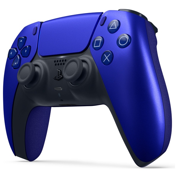 PlayStation 5 Cobalt Blue Dualsense Wireless Controller | Smyths Toys ...