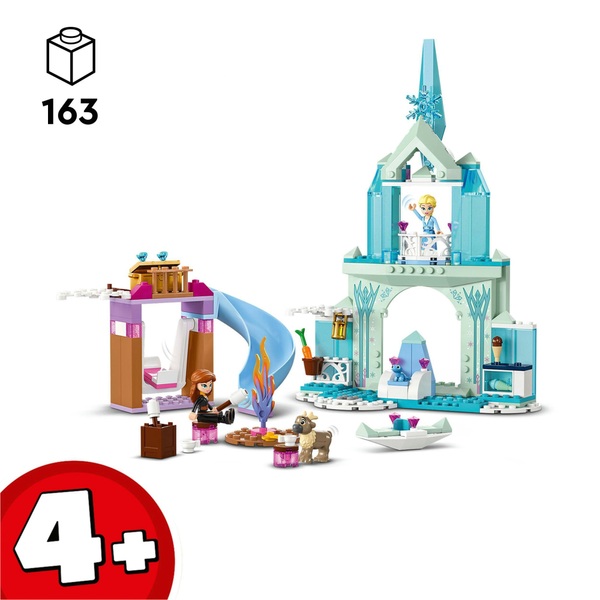 LEGO Disney Princess 43238 Frozen Elsa's Frozen Castle Set | Smyths Toys UK