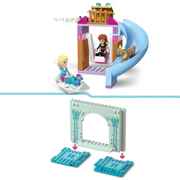 LEGO Disney Princess 43238 Frozen Elsa's Frozen Castle Set | Smyths Toys UK