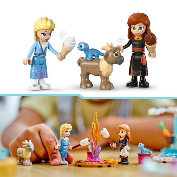LEGO Disney Princess 43238 Frozen Elsa's Frozen Castle Set | Smyths Toys UK