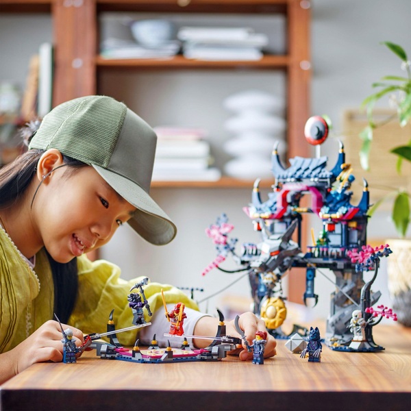 LEGO NINJAGO 71813 Wolf Mask Shadow Dojo Set | Smyths Toys UK