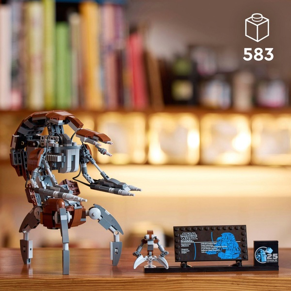 LEGO Star Wars 75381 Droideka 25th Anniversary Model Set for Adults ...