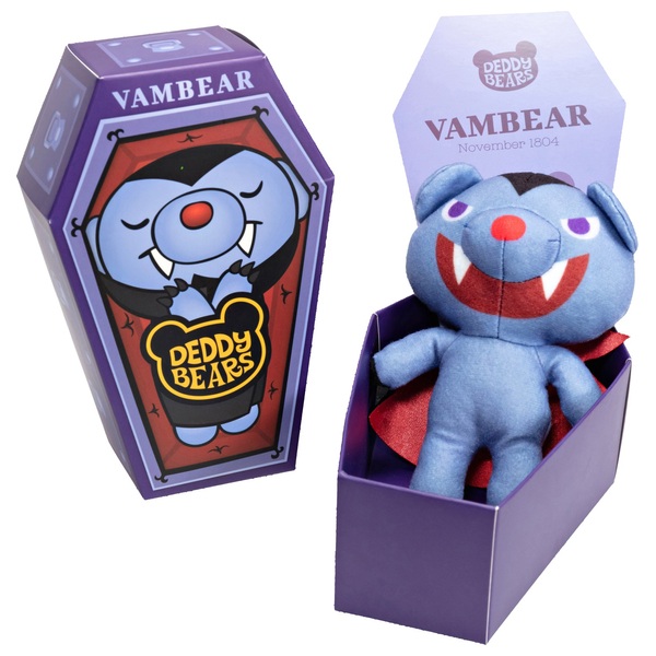 Deddy Bear 13cm Coffin - Vambear Soft Toy | Smyths Toys UK
