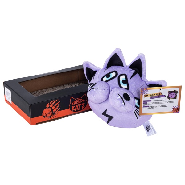 Kreepy Katz Litter Tray 10cm Katty Kitty Soft Toy Smyths Toys Uk