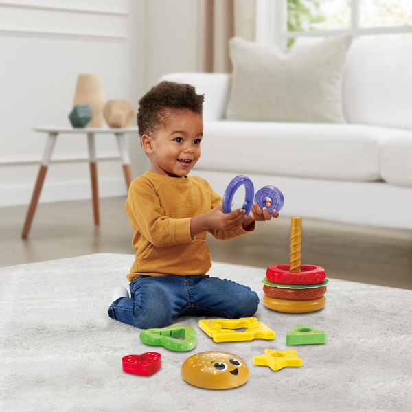 VTech Build-a-Burger Toy | Smyths Toys Ireland