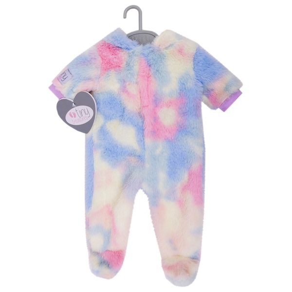 Tiny Treasures Baby Doll Clothes Rainbow Teddy All-In-One Outfit 44cm ...