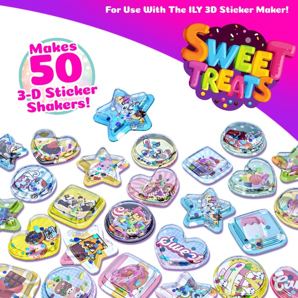 3D Sticker Maker Starter Pack - Sweet Treats | Smyths Toys UK