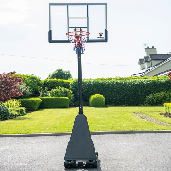 247 - 305cm Thorpe Sports Basketball Stand with 48" Backboard & Rebound ...