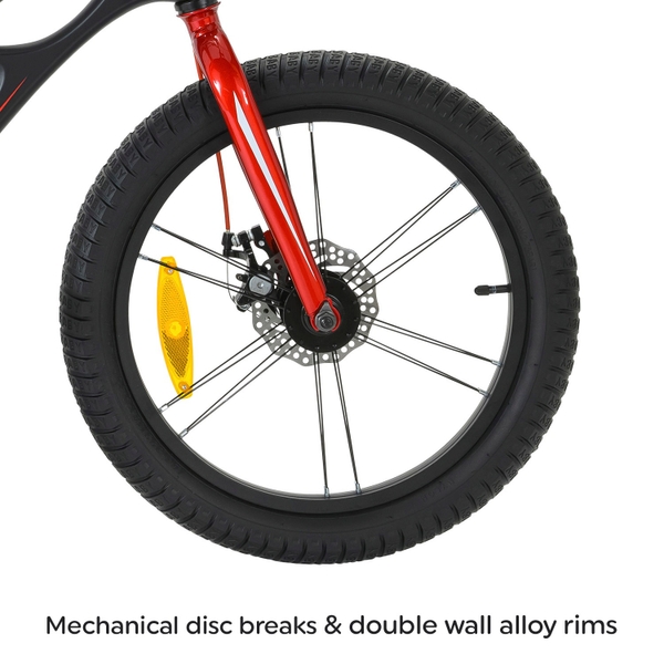 18 Inch Space Shuttle Magnesium Bike Red | Smyths Toys UK