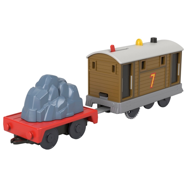 Thomas & Friends Motorised Train Engine Toby | Smyths Toys UK