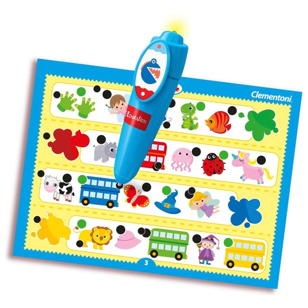 Clementoni - Mon Stylo Interactif Premières Connaissances | Smyths Toys ...