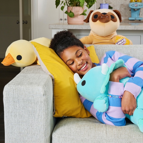 Hug-A-Lumps Olly the Pug Weighted Soft Toy by ZURU | Smyths Toys UK