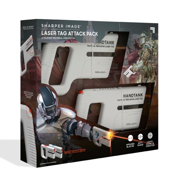 Sharper Image Laser Tag Guns Attack 2 Pack | Smyths Toys UK